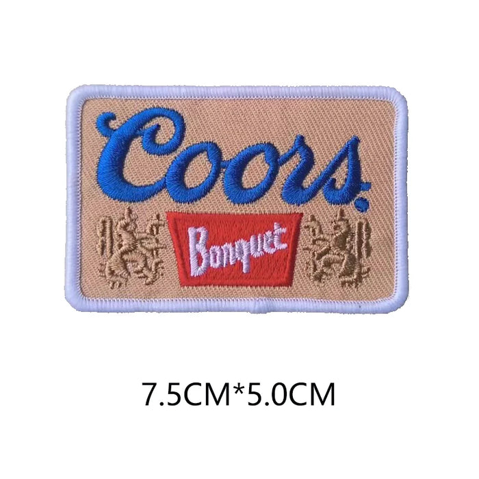 Coors Banquet Logo 'Square' Embroidered Patch — Little Patch Co