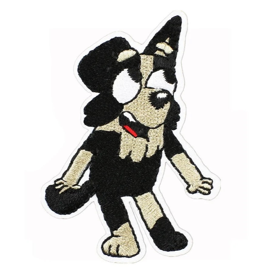 Bluey 'Mackenzie Border Collie' Embroidered Patch – Little Patch Co