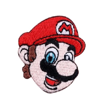 Mushroom Kingdom Bros. 'Mario | Surprised Face' Embroidered Patch