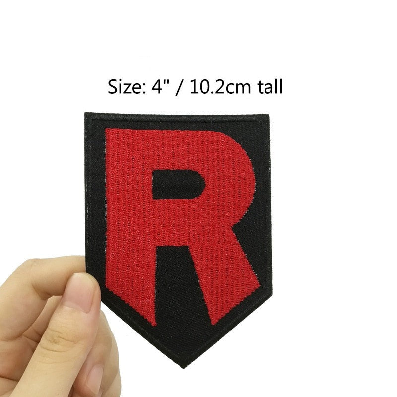 Pocket Monster 'Team Rocket | R Logo' Embroidered Patch – Little Patch Co
