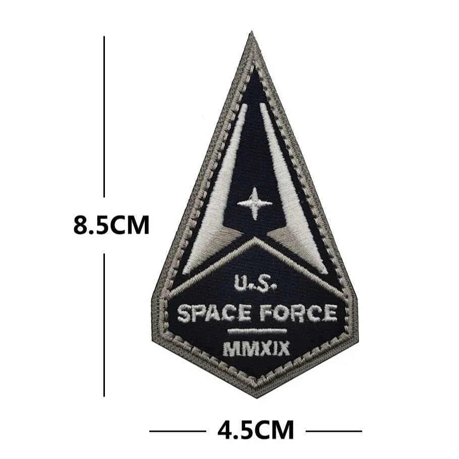 Emblem 'U.S. Space Force MMXIX' Embroidered Velcro Patch – Little Patch Co