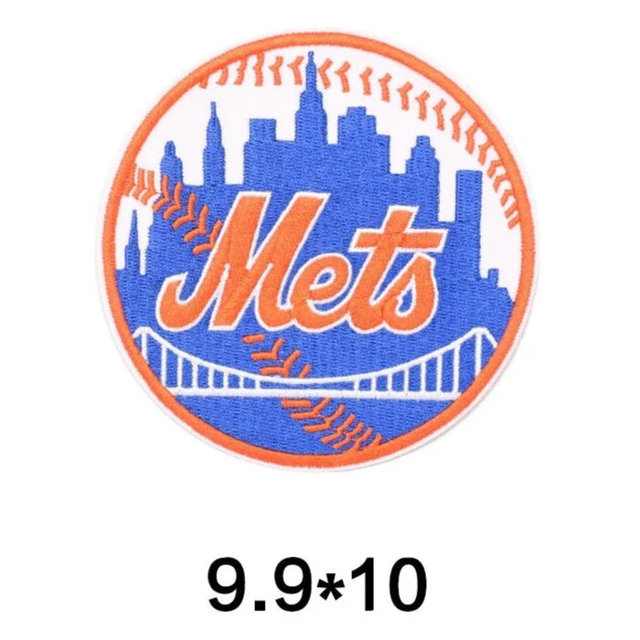 Sport 'New York Mets Primary Logo' Embroidered Patch — Little Patch Co