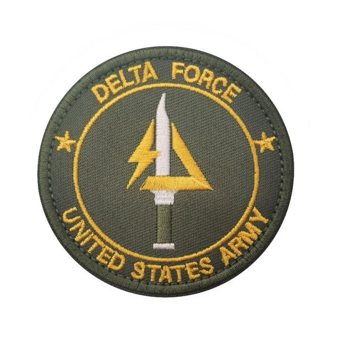 Military 'Delta Force | United States Army' Embroidered Velcro Patch ...