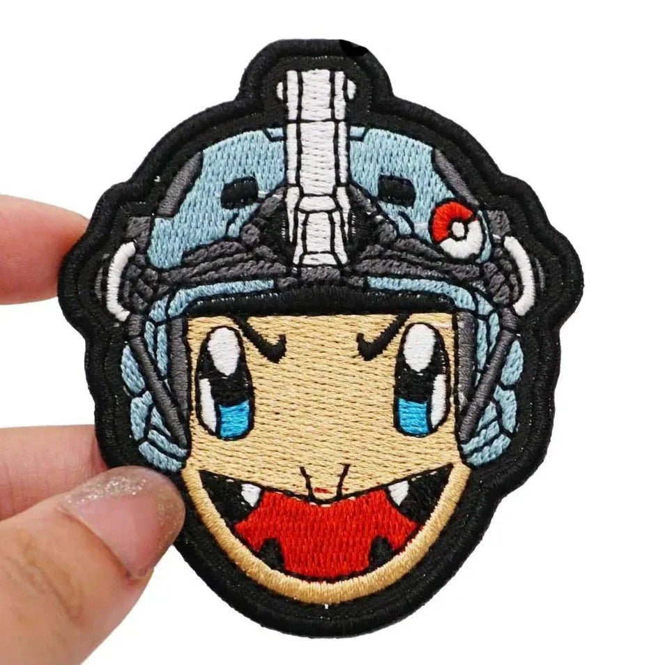 Pocket Monster 'Tactical | Charmander 1.0' Embroidered Velcro Patch ...