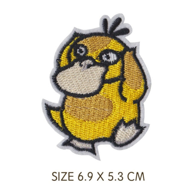 Pocket Monster 'Psyduck 2.0' Embroidered Patch – Little Patch Co