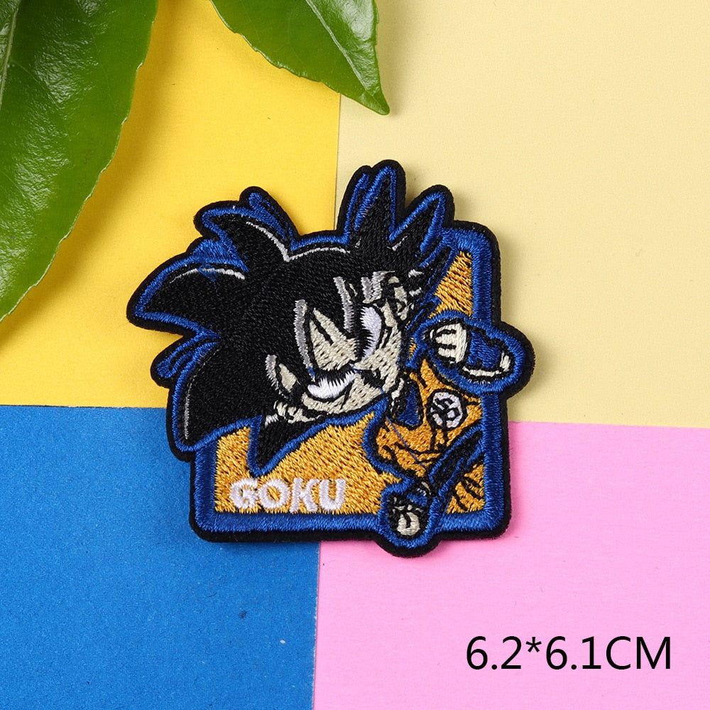 Saiyan Saga 'Goku | 1.0' Embroidered Patch – Little Patch Co