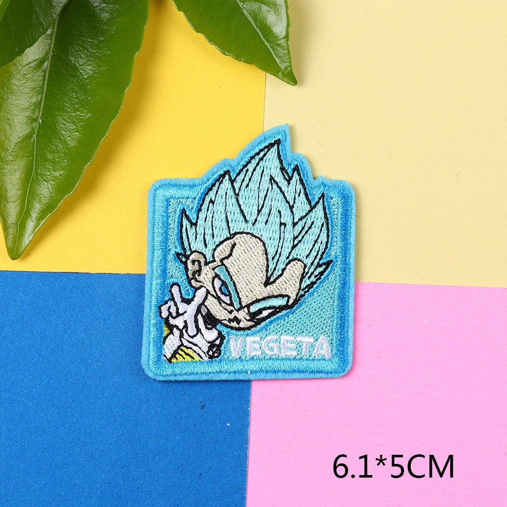 Saiyan Saga 'Vegeta' Embroidered Patch – Little Patch Co
