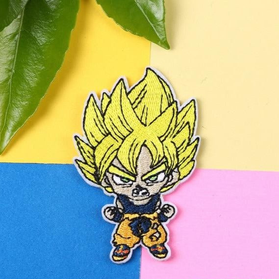 Saiyan Saga 'Goku | Super Saiyan 1.0' Embroidered Patch – Little Patch Co