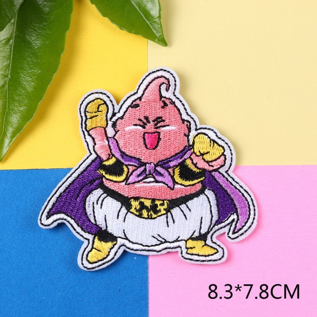 Saiyan Saga 'Majin Buu | Happy' Embroidered Patch – Little Patch Co