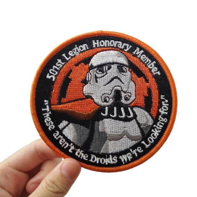 Empire and Rebellion '501st Legion Honorary Member' Embroidered Patch ...