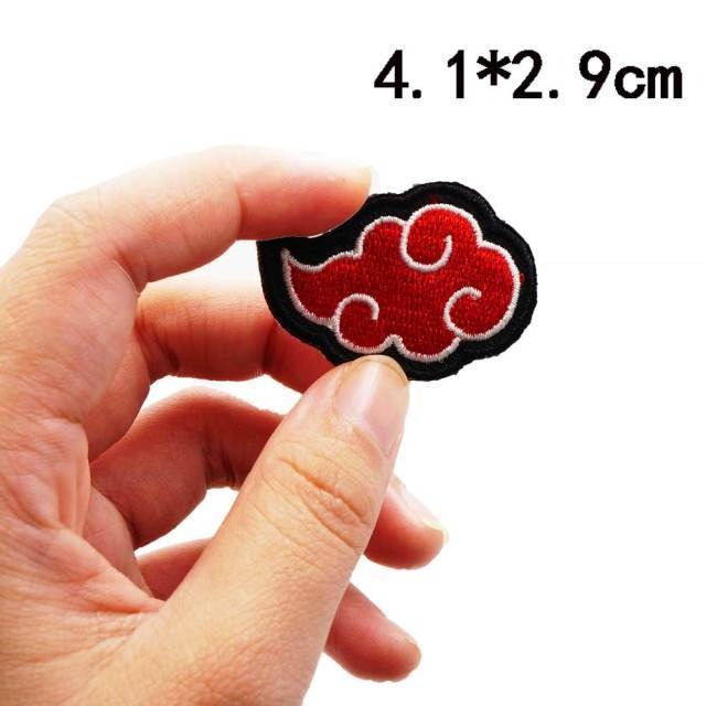 Shippuden 'Akatsuki Logo | 1.0' Embroidered Patch – Little Patch Co