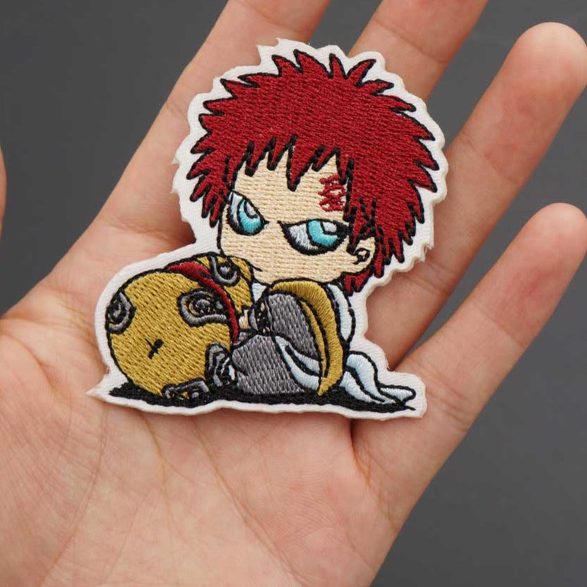 Shippuden 'Gaara 1.0' Embroidered Patch — Little Patch Co