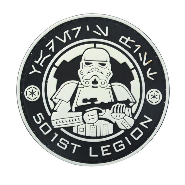Empire and Rebellion '501st Legion | 1.0' PVC Rubber Patch – Little ...
