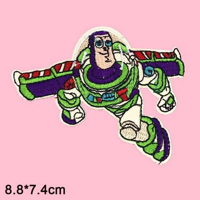 Andy's Room 'Buzz Lightyear | Flying 1.0' Embroidered Patch – Little ...