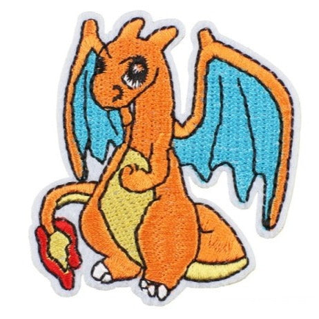 Pocket Monster 'Charizard' Embroidered Patch — Little Patch Co