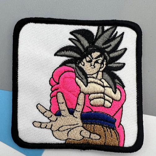 Saiyan Saga 'Goku | Super Saiyan 4' Embroidered Patch – Little Patch Co
