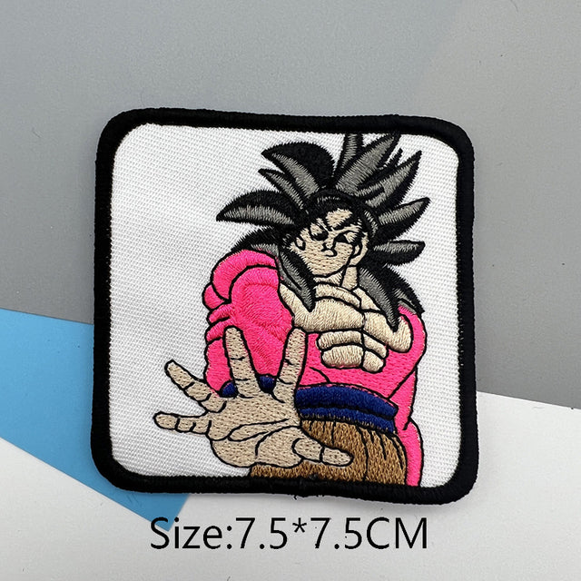 Saiyan Saga 'Goku | Super Saiyan 4' Embroidered Patch – Little Patch Co