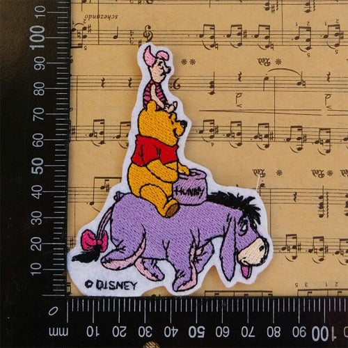 Christopher Robin 'Pooh-Piglet-Eeyore | Hunny Jar' Embroidered Patch ...