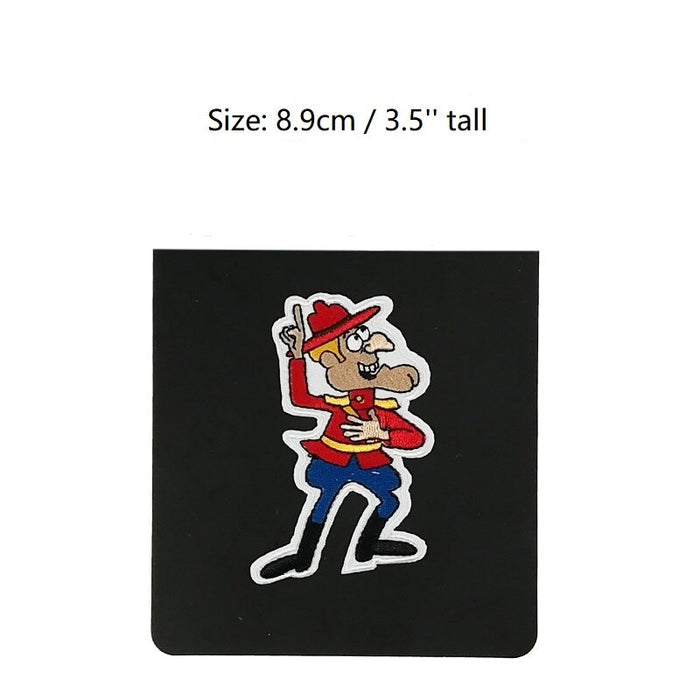 Dudley Do-Right 'Dudley | Canadian Mountie Outfit' Embroidered Patch ...