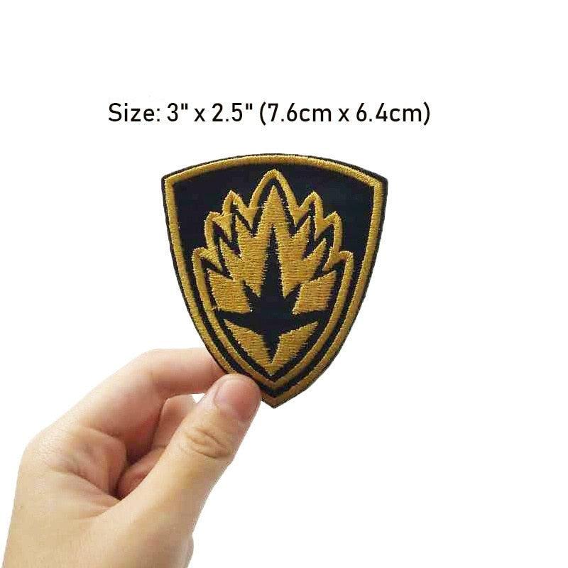 Guardians of the Galaxy 'Shield Logo' Embroidered Patch – Little Patch Co