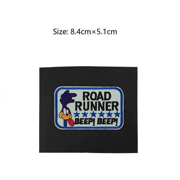 Looney Tunes 'Road Runner | Beep! Beep!' Embroidered Velcro Patch ...