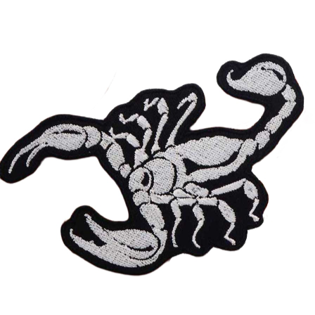 Scorpion Embroidered Velcro Patch – Little Patch Co