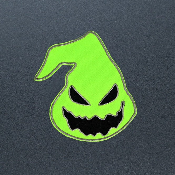 The Nightmare Before Christmas 'Oogie Boogie | Head' Embroidered Patch ...