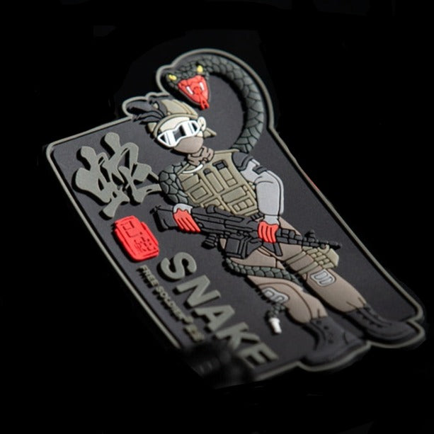 Zodiac Sign 'Si She | Snake' PVC Rubber Velcro Patch – Little Patch Co