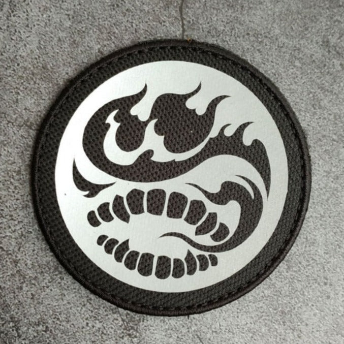 SCP Logo 'Fire Eaters | Reflective | 1.0' Embroidered Velcro Patch ...