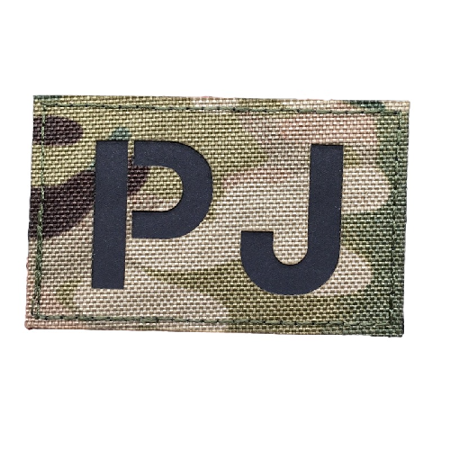 Military Tactical 'Pararescue Jumpers (PJ) | Reflective' Embroidered V
