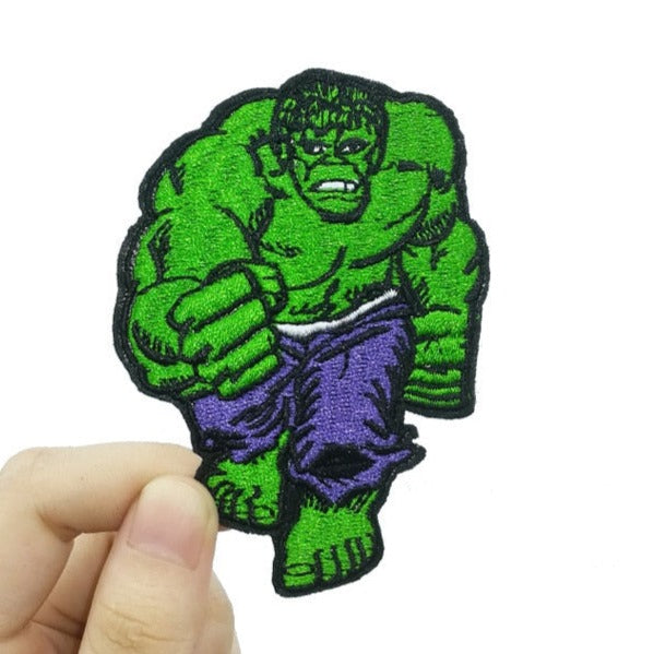 The Incredible Hulk Embroidered Patches – Little Patch Co