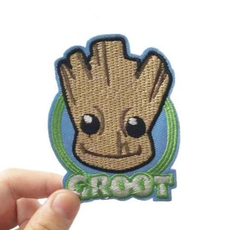 Guardians of the Galaxy 'Groot | Head' Embroidered Patch — Little Patch Co