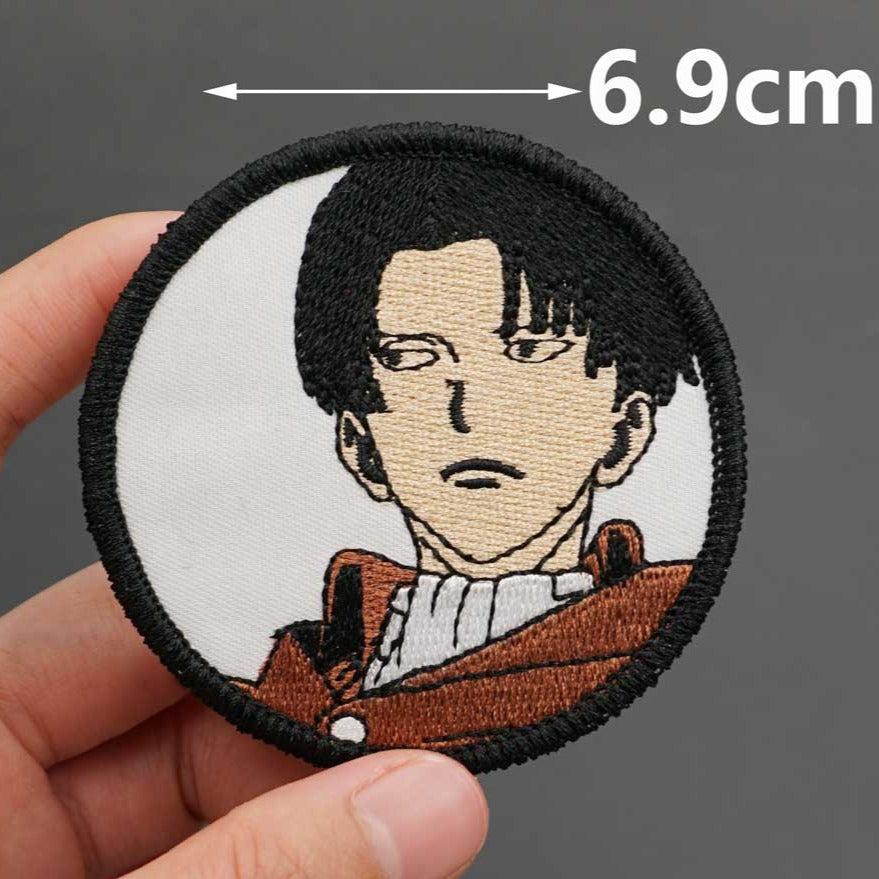 Attack on Titan 'Levi Ackerman' Embroidered Patch – Little Patch Co