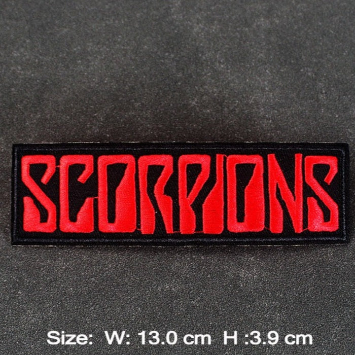 Music 'Scorpions' Embroidered Patch — Little Patch Co