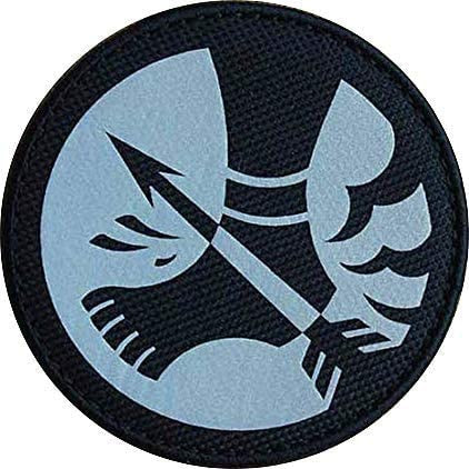 SCP Logo 'Achilles Heels | Reflective' Embroidered Velcro Patch ...