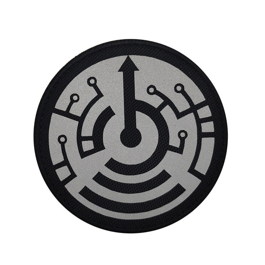 SCP Logo 'Debuggers | Reflective' Embroidered Velcro Patch – Little ...