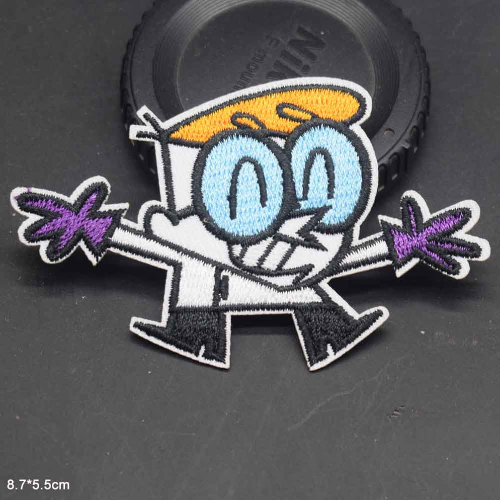 Dexter's Laboratory 'Dexter' Embroidered Patch — Little Patch Co