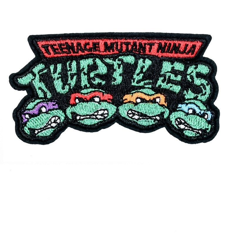 Teenage Mutant Ninja Turtles Embroidered Patches – Little Patch Co