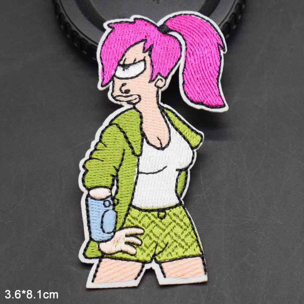 Futurama 'Turanga Leela | Posing' Embroidered Patch — Little Patch Co