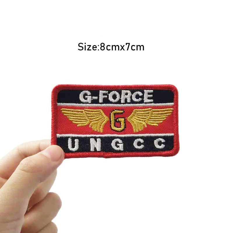Godzilla 'G-Force | UNGCC' Embroidered Patch – Little Patch Co