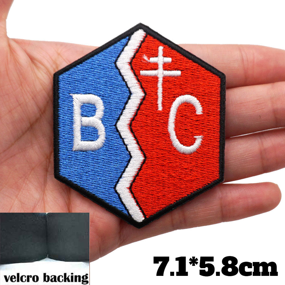 Girls und Panzer der Film 'BC Freedom Academy Emblem' Embroidered Velc ...