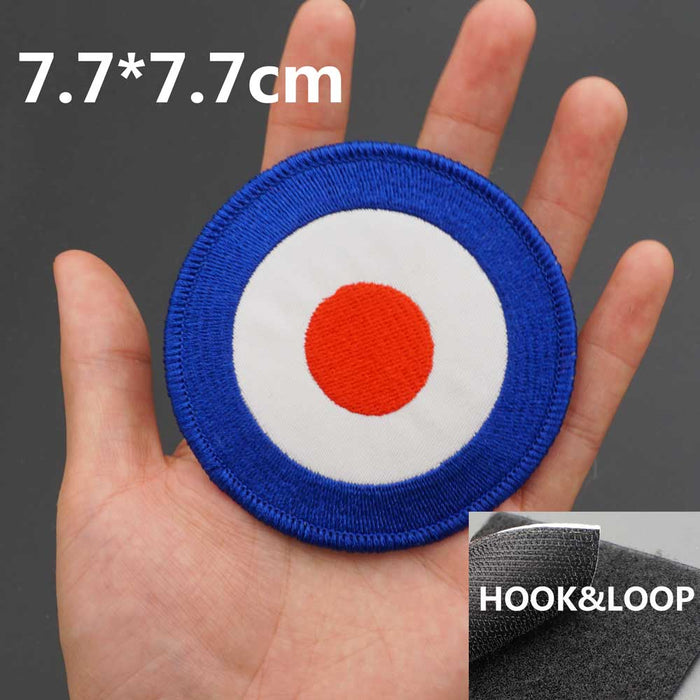 Military Tactical 'MOD Target' Embroidered Velcro Patch — Little Patch Co