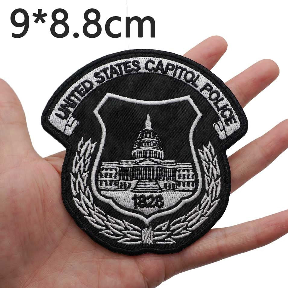 Emblem 'United States Capitol Police' Embroidered Patch – Little Patch Co