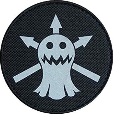 SCP Logo 'Ghostbusters | Reflective' Embroidered Velcro Patch – Little ...