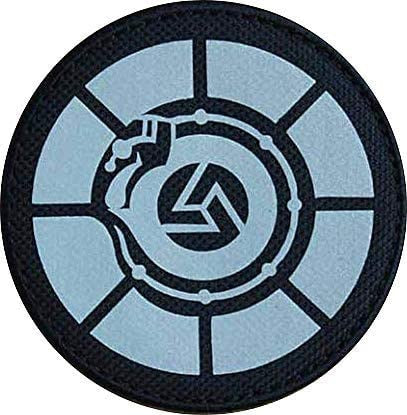 SCP Logo 'Samsara | Reflective' Embroidered Velcro Patch – Little Patch Co