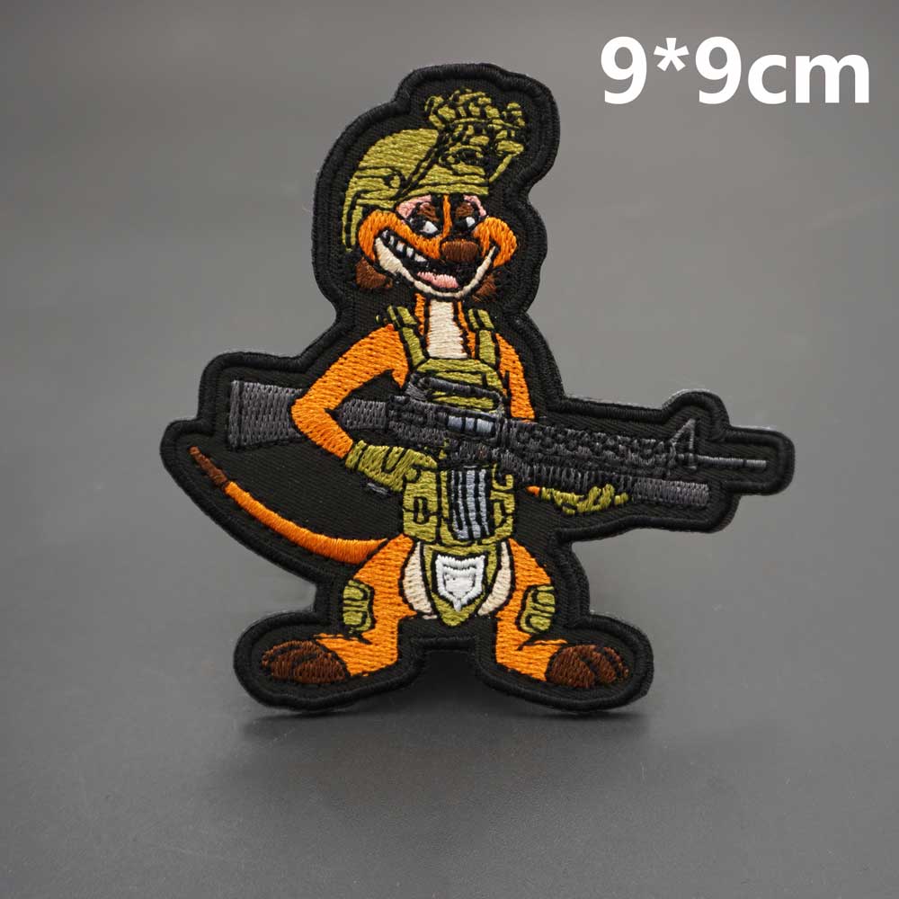 The Lion King 'Tactical Timon | Wisecracking' Embroidered Patch ...