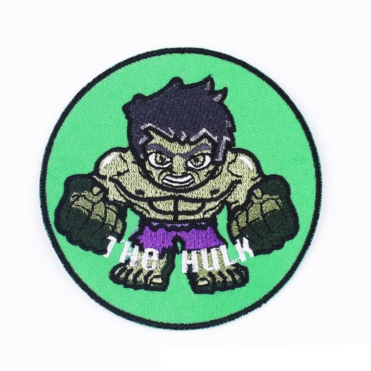 The Incredible Hulk Embroidered Patches — Little Patch Co