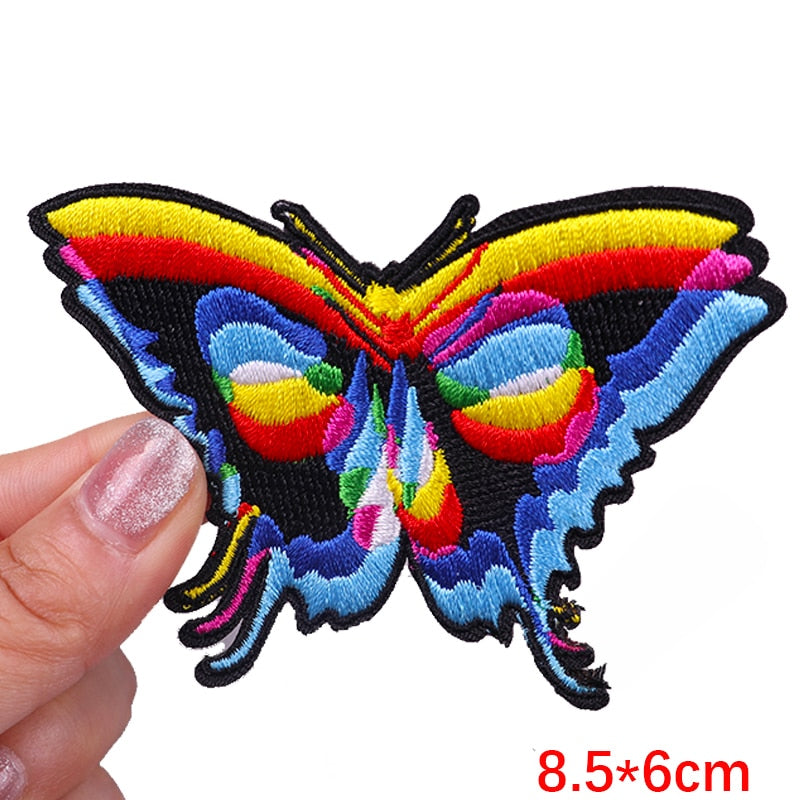 Cool 'Colorful Butterfly' Embroidered Patch – Little Patch Co