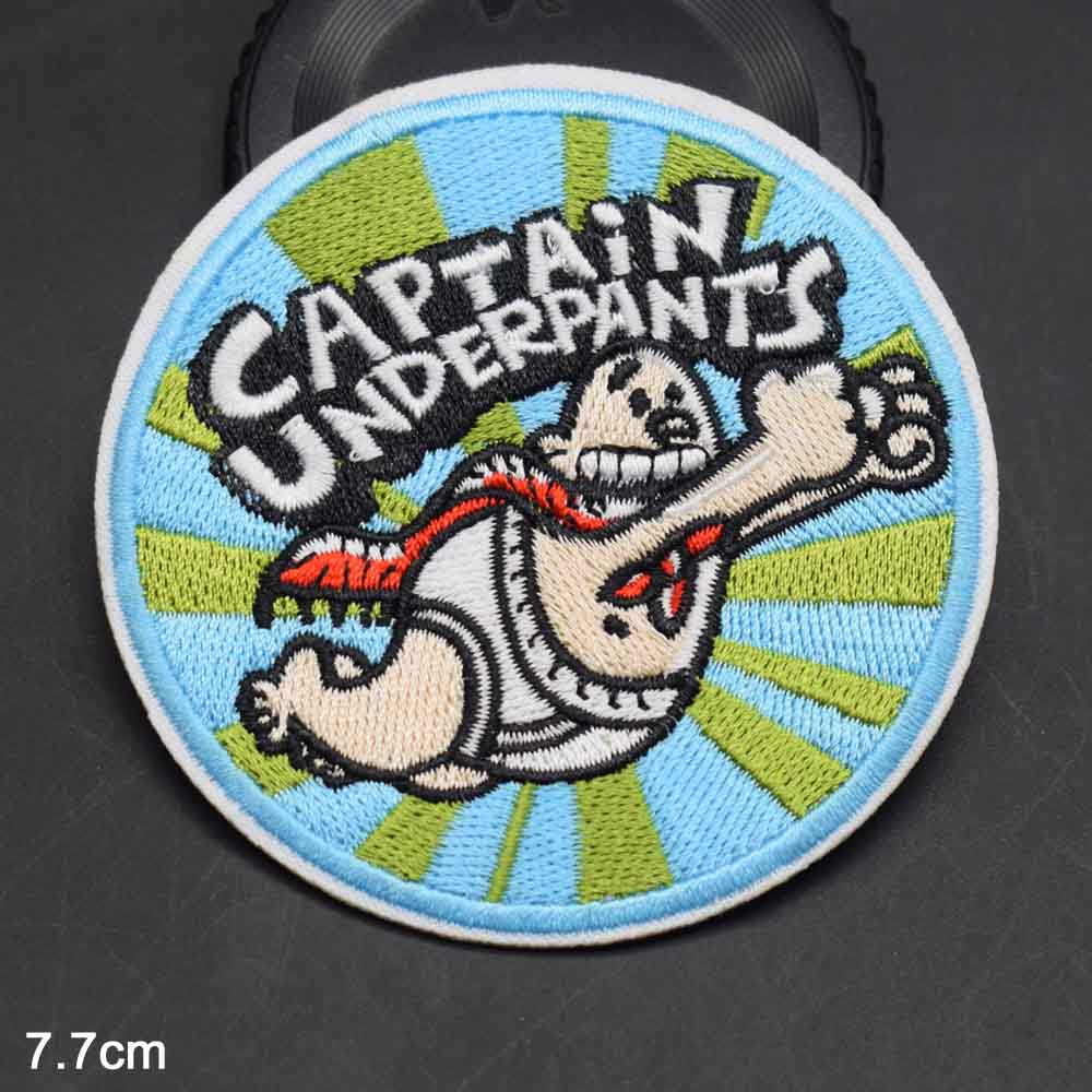Captain Underpants 'Flying' Embroidered Patch – Little Patch Co