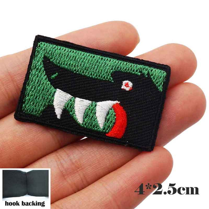 Hellper 'Killberos Logo | 1.0' Embroidered Velcro Patch — Little Patch Co